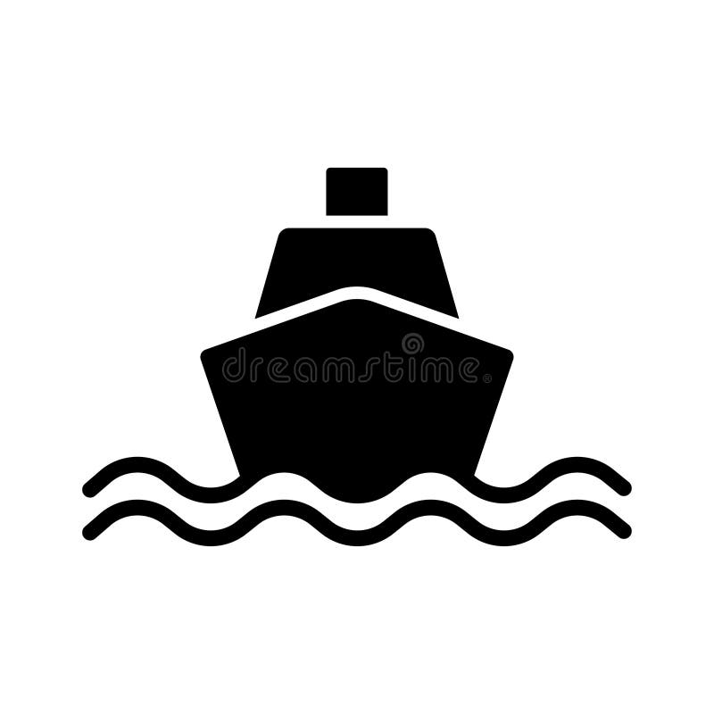 Ship Icon Vector Design Template on Trendy Design Stock Vector ...