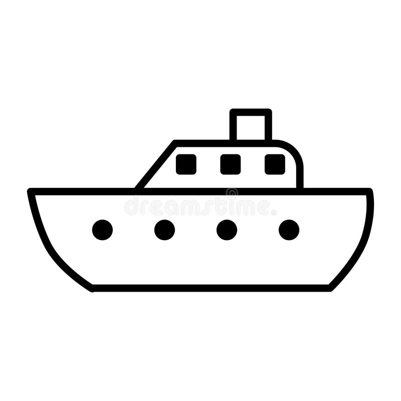 Ship Icon Vector Design Template on Trendy Design Stock Vector ...