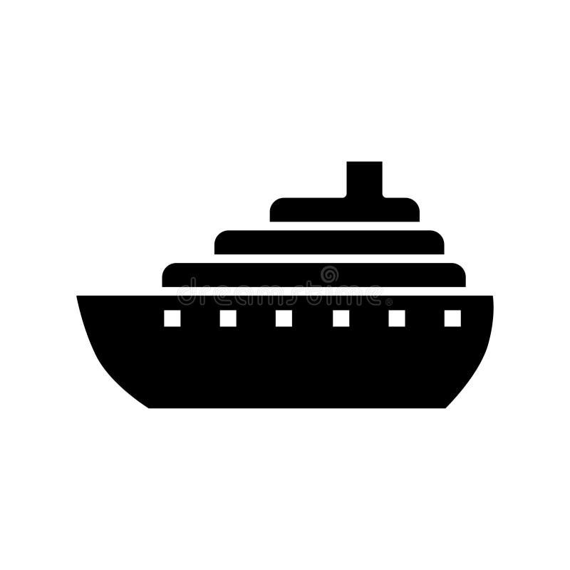 Ship Icon Vector Design Template on Trendy Design Stock Vector ...