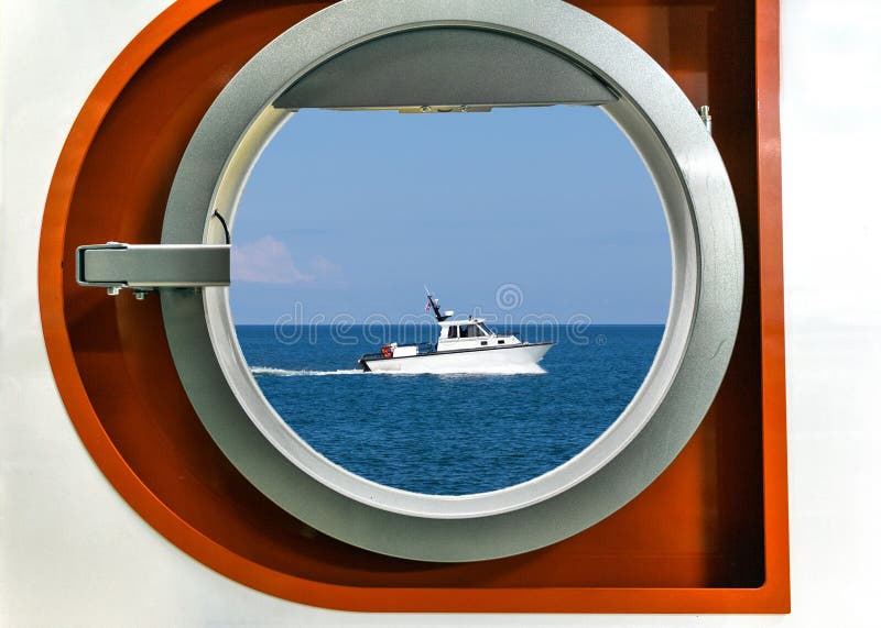Ship Inside the Washing Machine Stock Photo - Image of automate ...