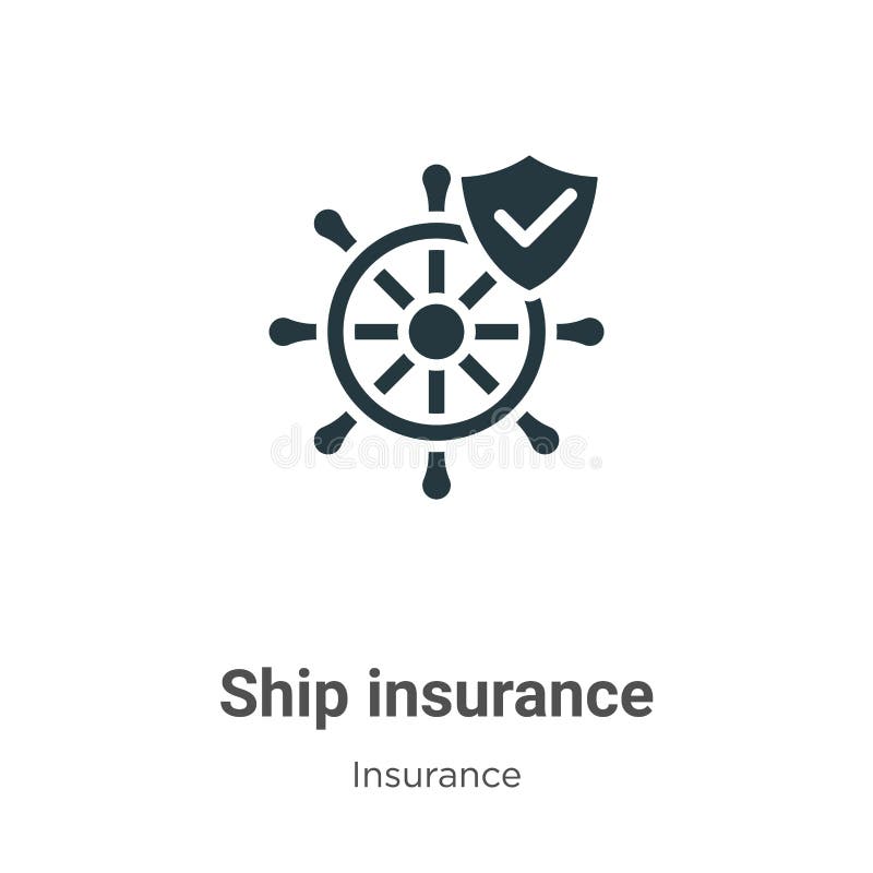 Ship Insurance Outline Vector Icon. Thin Line Black Ship Insurance Icon ...