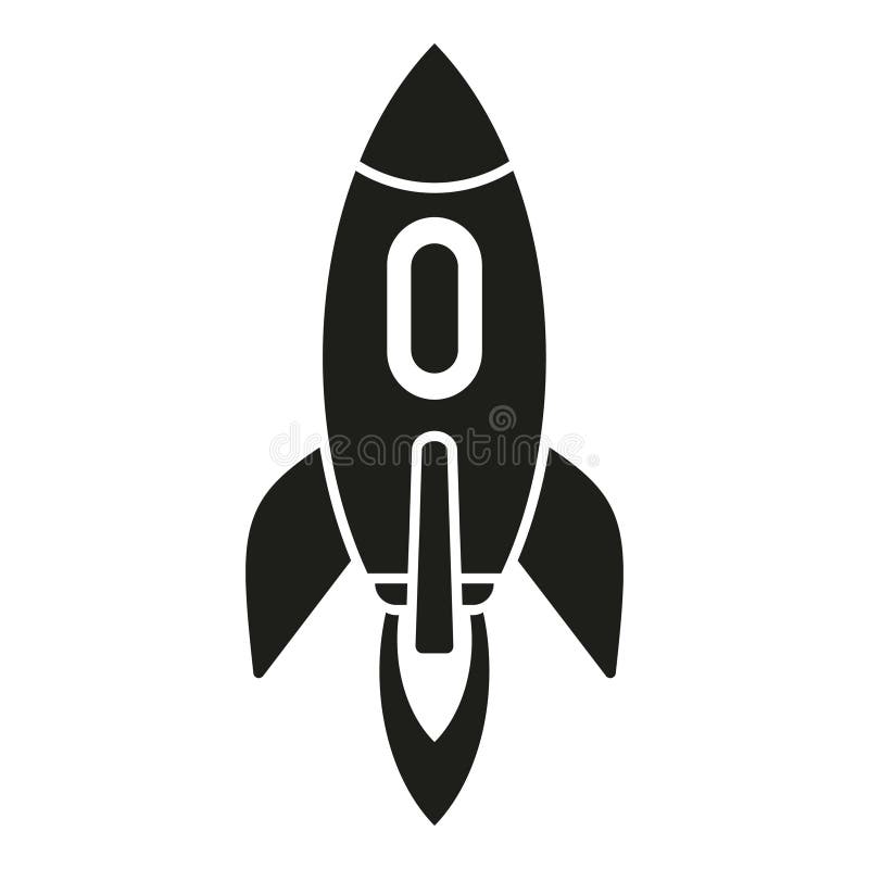 Ship Launch Icon Simple Vector. Rocket Fire Stock Vector - Illustration ...