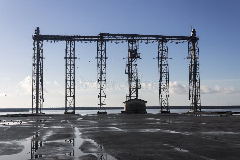 Ship loading grain tower stock photo. Image of shipping - 37854536