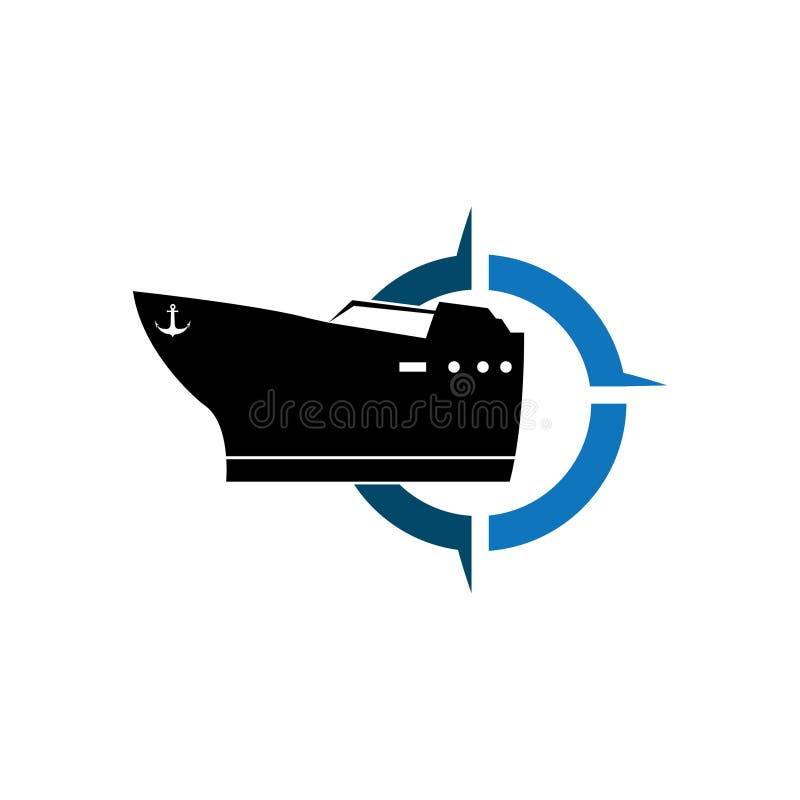 Ship logo stock vector. Illustration of tanker, naval - 315169238