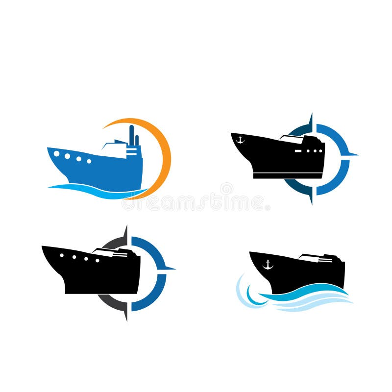 Ship logo stock vector. Illustration of ship, logistic - 315169272