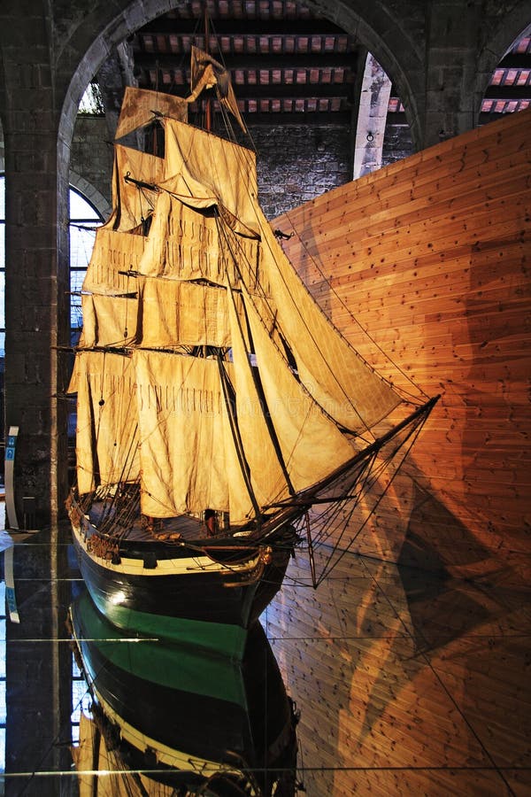 Cheops ship editorial stock photo. Image of wooden, culture - 32842713