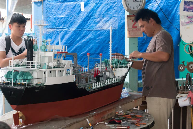 Ship Model editorial stock photo. Image of creative, craft - 57948888