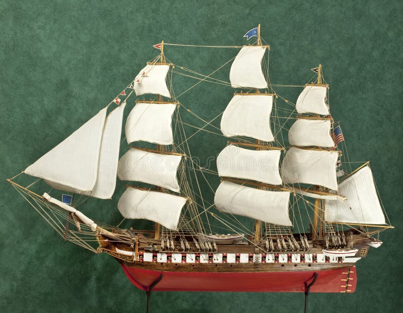 Ship model stock photo. Image of object, marine, handmade - 39271016