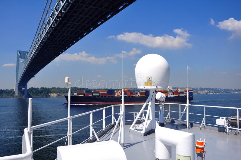 Ship navigation equipment stock image. Image of carrier - 16612435