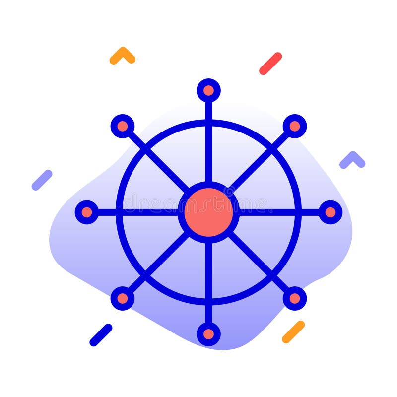 Ship Navigation,navigation, Ship, Wheel Fully Editable Vector Icon ...