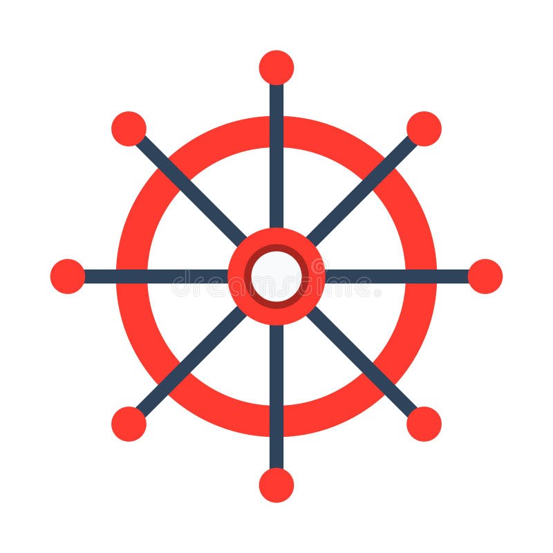 Ship Navigation,navigation, Ship, Wheel Fully Editable Vector Icon ...