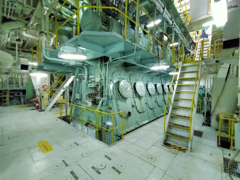 Ship Ocean Engine Work Seaman Stock Photo - Image of seaman, ocean ...