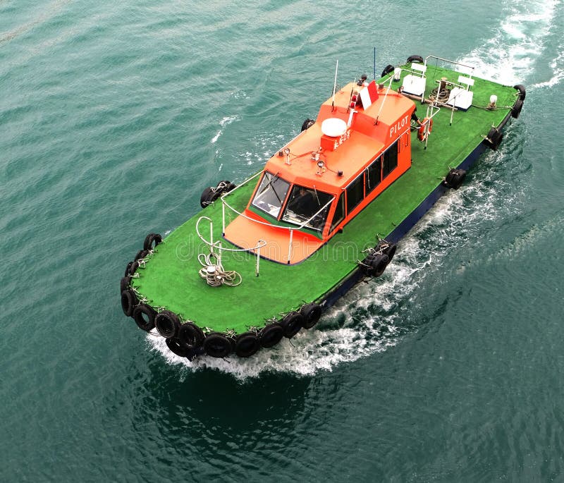 Ship Pilot in Port OfTaipei City in Taiwan Editorial Photo - Image of ...