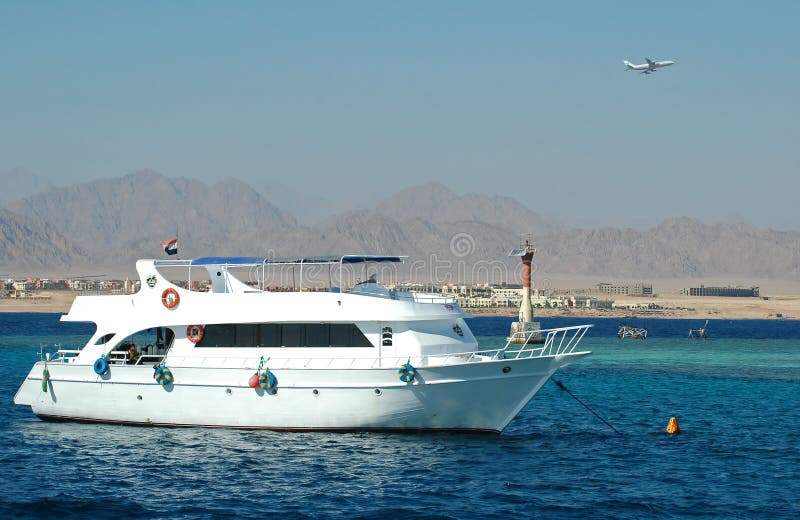 Ship and plane stock photo. Image of boat, plane, sharm - 24772062