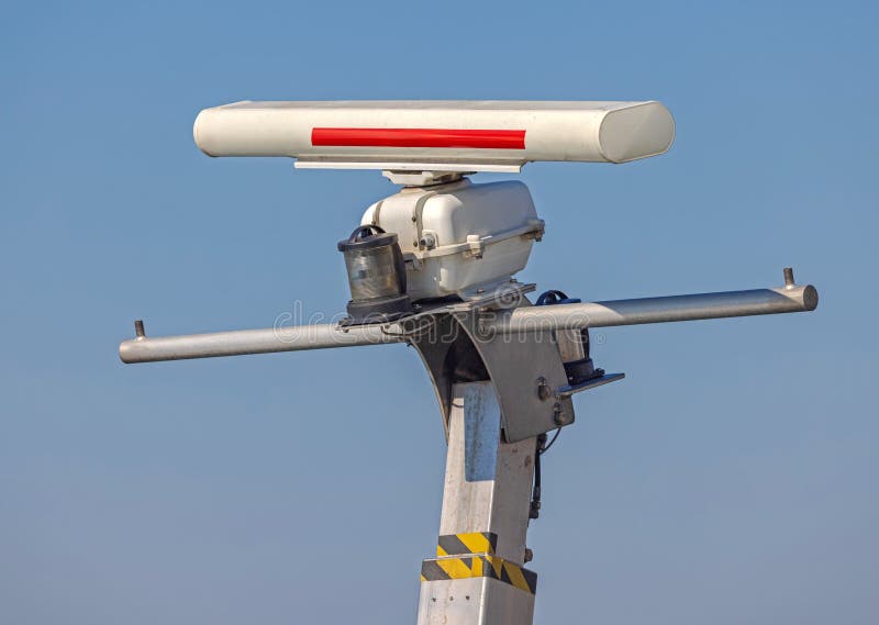 Ship Radar Extended Pole stock photo. Image of danube - 371052170