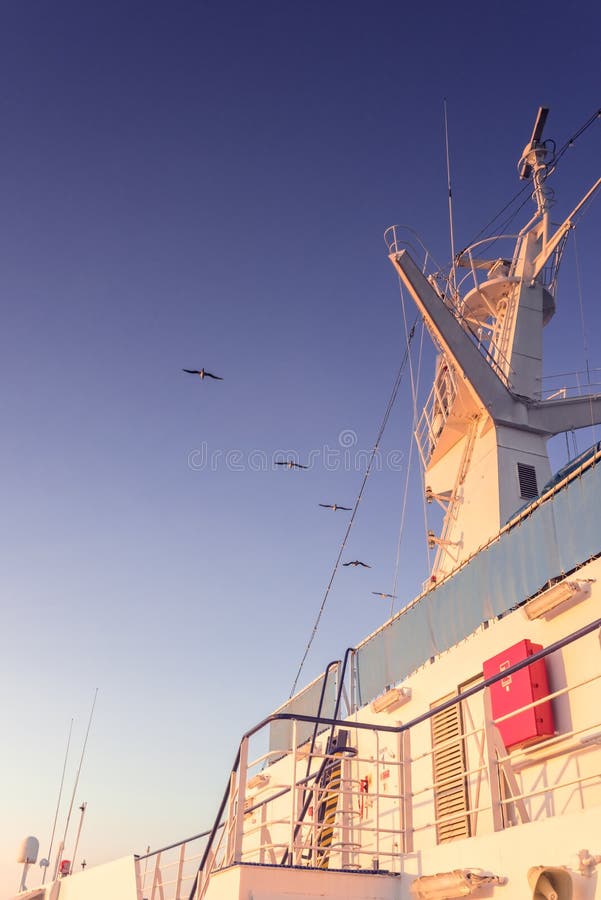 Ship radar tower stock photo. Image of navigation, power - 72494108