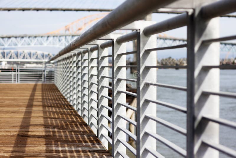 Ship Rail stock photo. Image of metal, portside, seascape - 26865404
