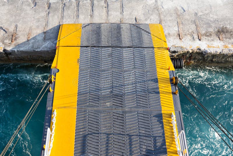 Ship ramp stock image. Image of greece, aegean, greek - 38919303