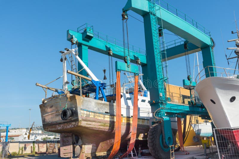 Ship repair stock image. Image of business, transport - 78318313