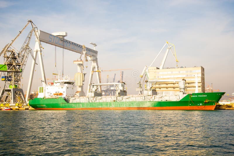 Ship repair stock photo. Image of commercial, boat, marine - 11276490