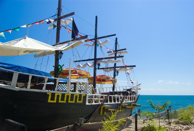 Ship restaurant stock image. Image of passenger, luxury - 10338021