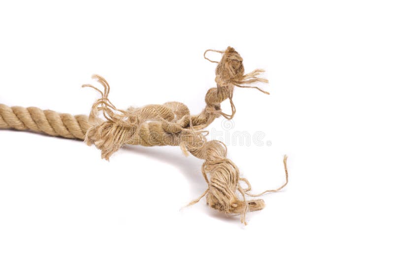 Ship Rope and Knot Isolated Stock Photo - Image of lasso, marine: 65955378