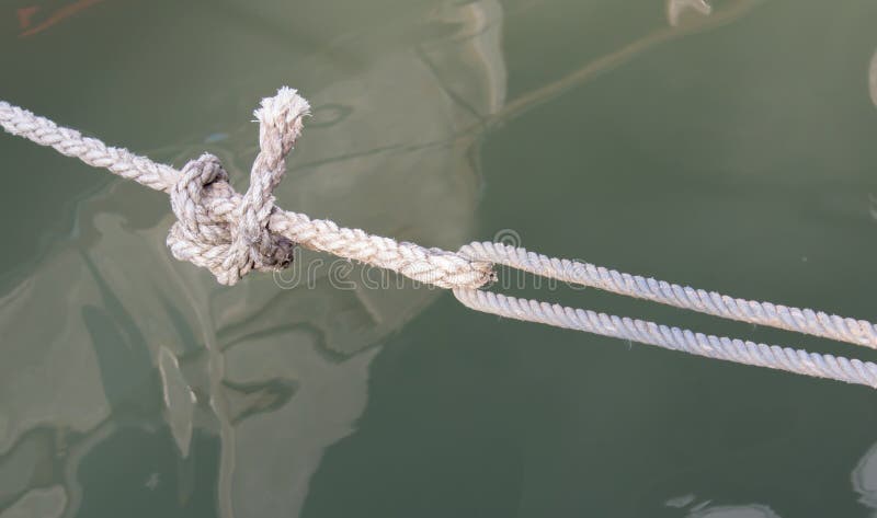 Ship rope knot stock image. Image of close, panel, space - 41570609