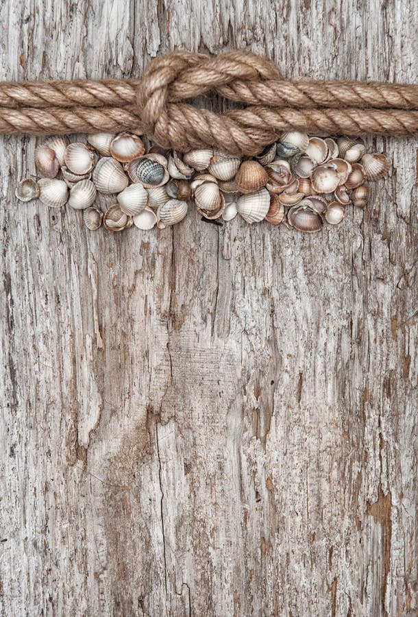 Ship Rope, Burlap and Wood Background Stock Photo - Image of card ...