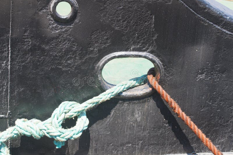 Ship ropes stock image. Image of knot, infrastructure - 47770927