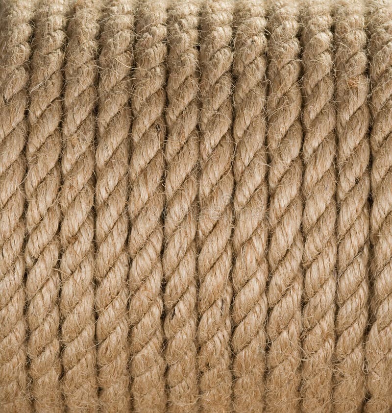 Ship Ropes Sack As Background Stock Image - Image of circle, climbing ...