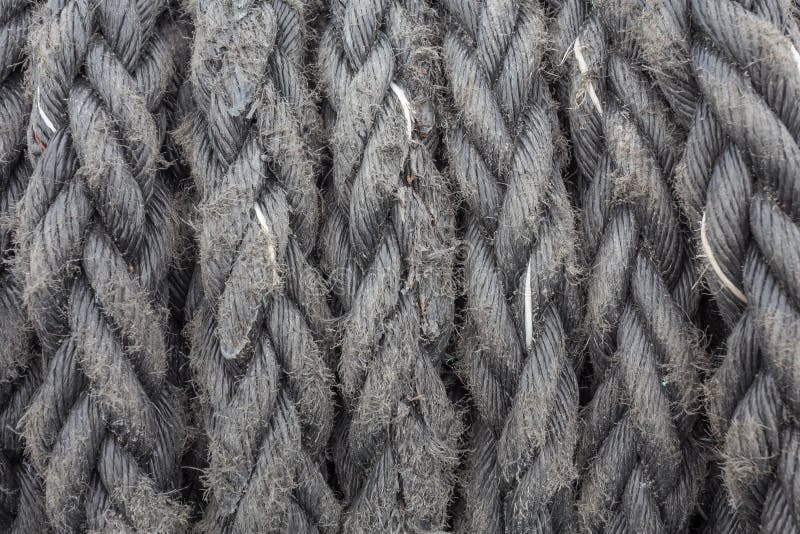 Ship Ropes Sack As Background Stock Photo - Image of shipping, ship ...