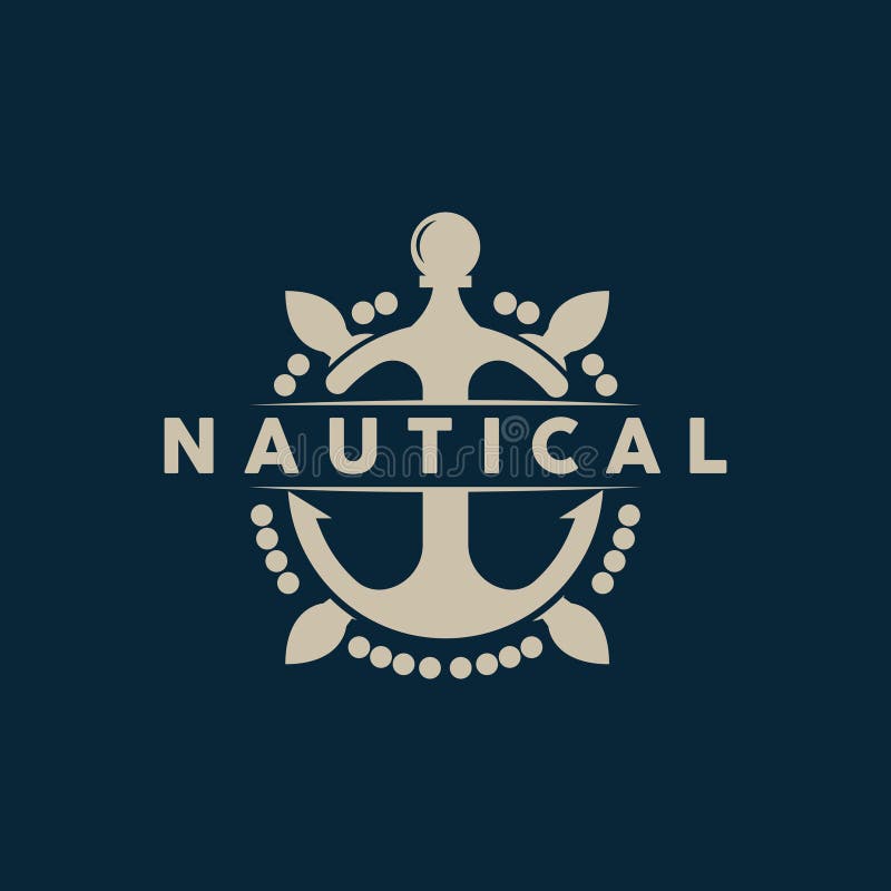 Ship Rudder Logo, Elegant Nautical Maritime Vector Simple Minimalist ...