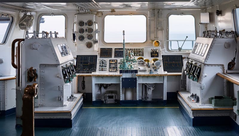 Ship s engine room stock illustration. Illustration of transport ...