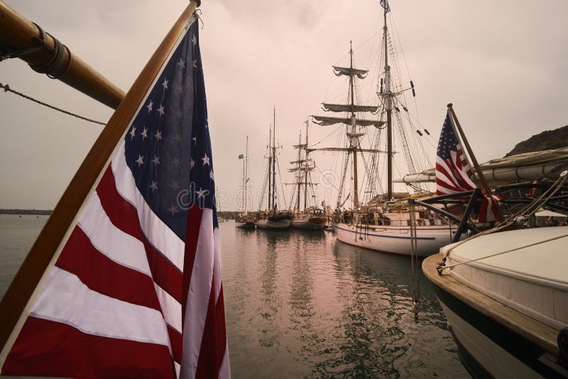 Ship`s flag editorial photography. Image of determine - 126371067