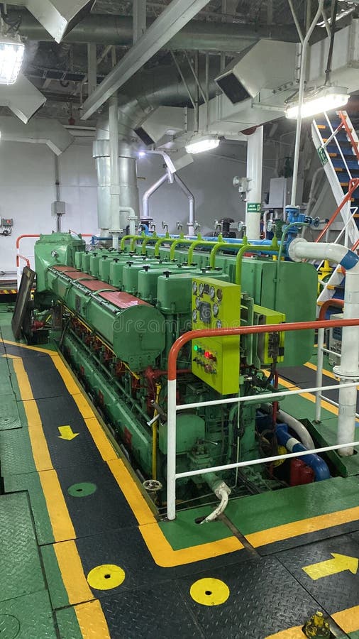 The shipmain engine stock image. Image of main, port - 310825721