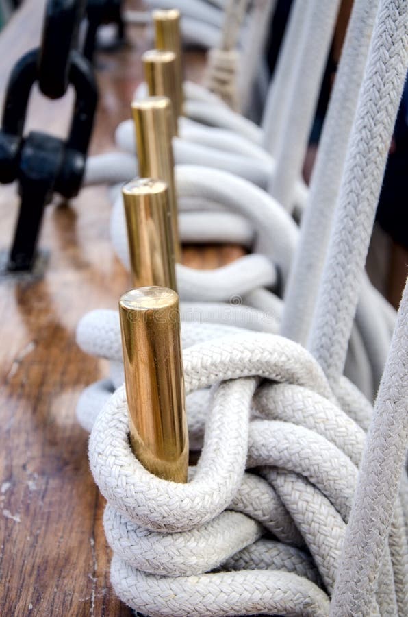 Ship s rigging stock photo. Image of nylon, cable, deck - 32485588