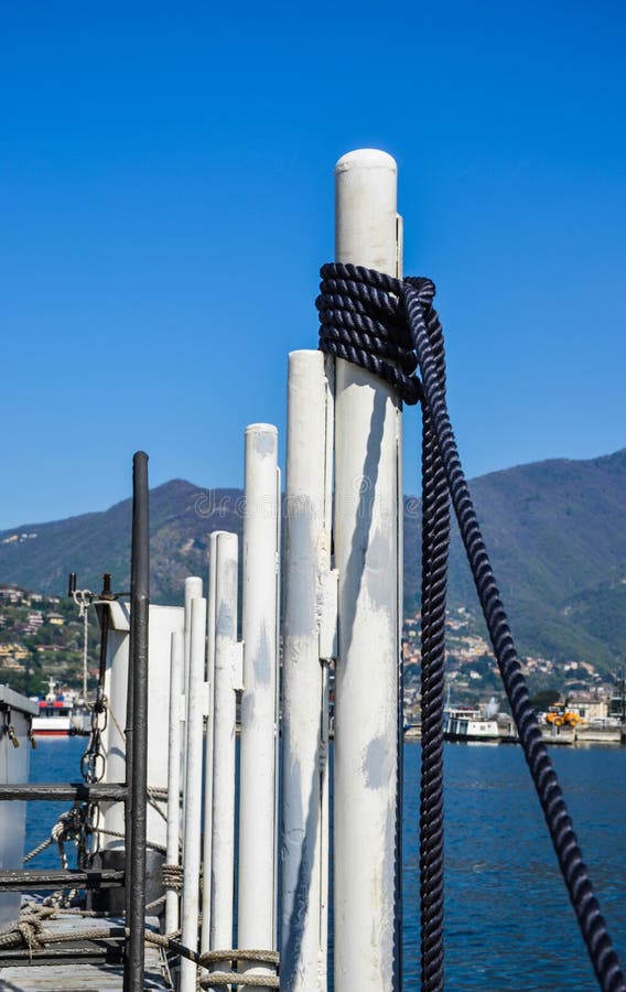 Ship s ropes stock image. Image of tourist, sightseeing - 54030787