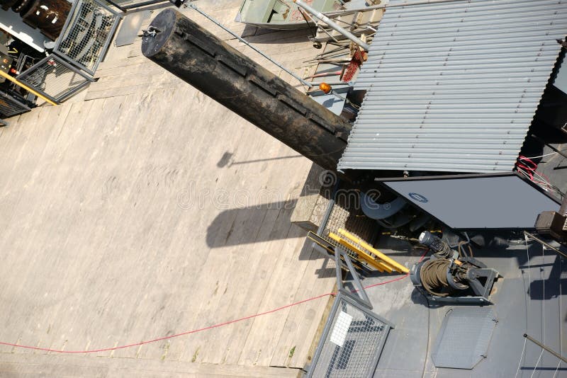 Ship Cable Reels Inside Ships Stock Photos - Free & Royalty-Free Stock ...