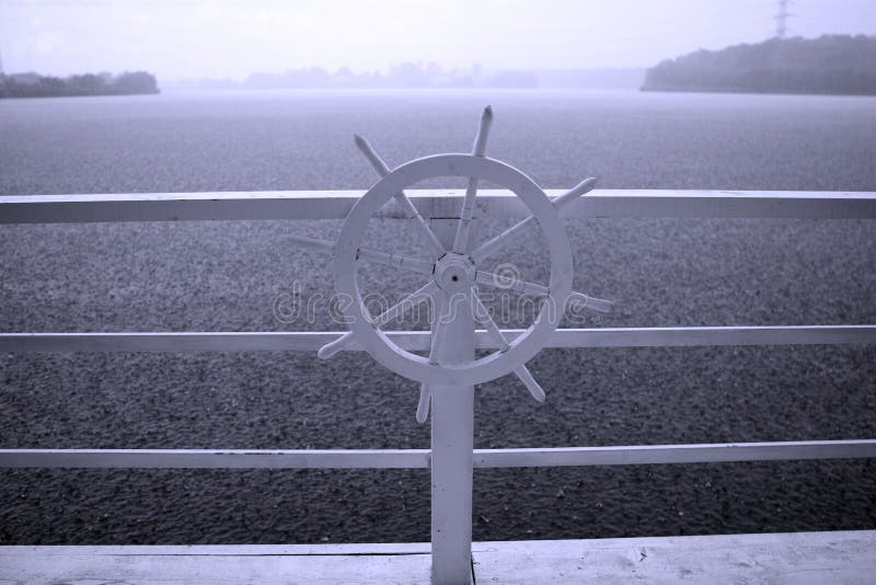 Ship s wheel stock image. Image of ferry, ships, water - 44966721