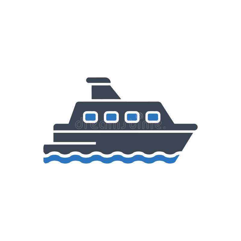 Ship Sailing Icon stock vector. Illustration of ocean - 361696177