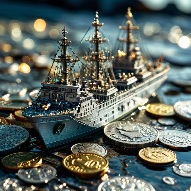 Ship stock illustration. Illustration of watercraft - 324629743