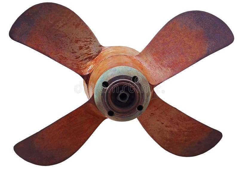 Ship Propeller of Underwater Lander Bathyscaphe Stock Photo - Image of ...