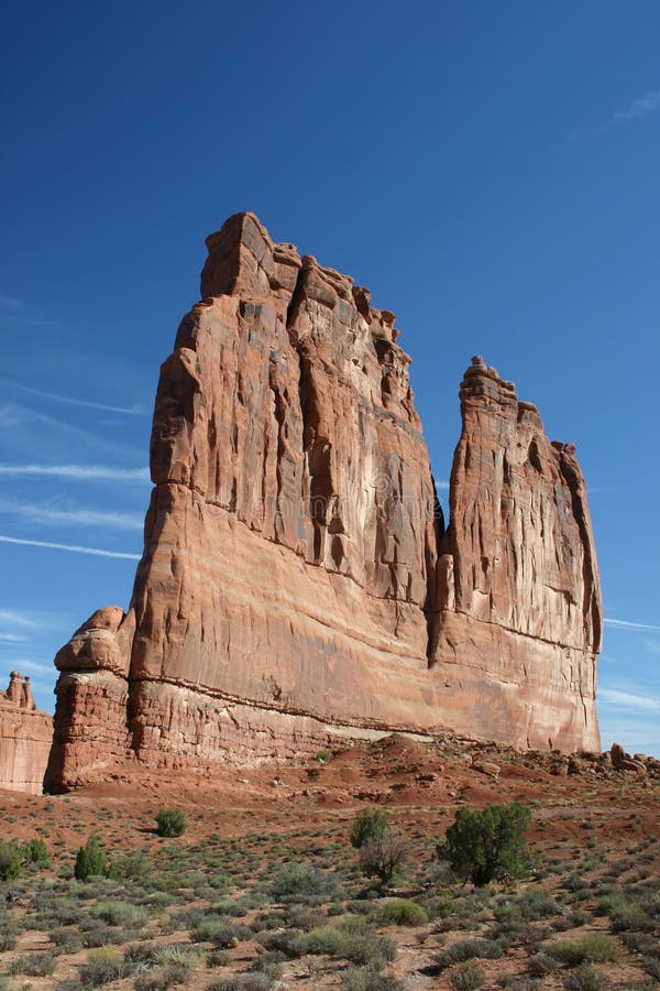 Ship shaped rock stock photo. Image of western, america - 4511894