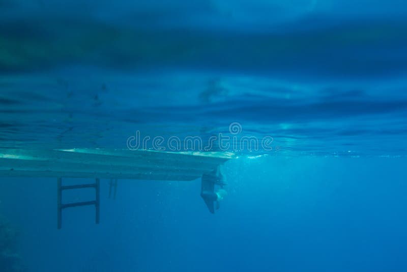 Ship shot out of the water stock image. Image of rope - 42321633