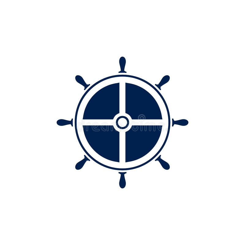 Modern Ship Wheel Logo Stock Illustrations – 810 Modern Ship Wheel Logo ...