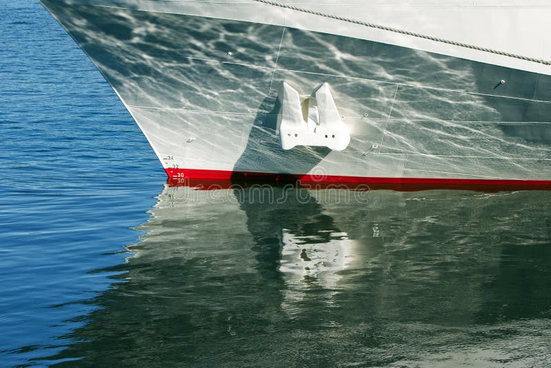 Ship stempost stock image. Image of flare, carrying, horizontal - 11782127