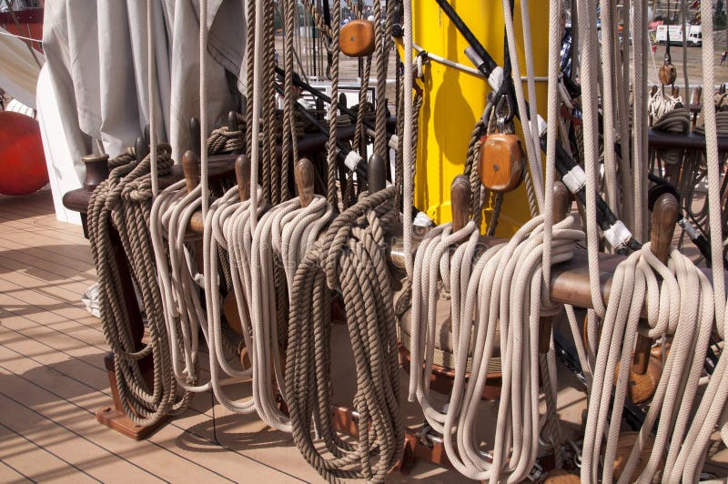 Ship tackles stock image. Image of frigate, ship, cruise - 32929133