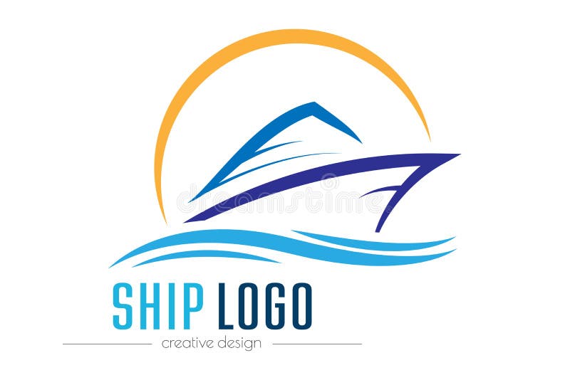 Ship. Template for Logo, Sticker, Stickers and Labels, for Websites and ...