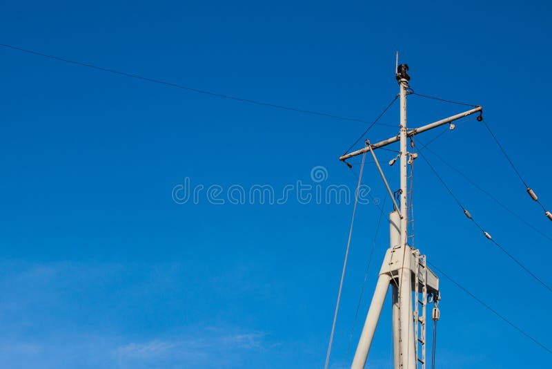 Topmast stock photo. Image of yardarm, front, schooner - 64295352