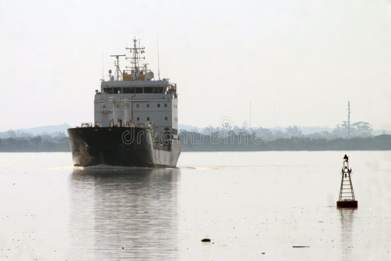 Ship between the trees editorial image. Image of dead - 191538395